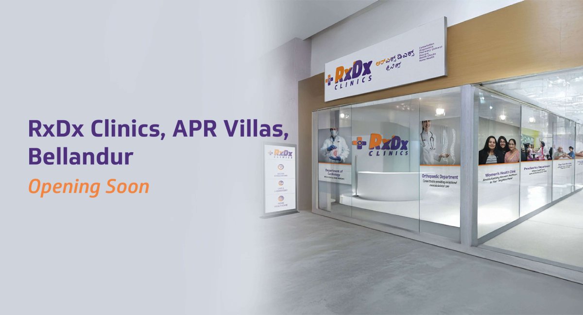 Family Healthcare in Adarsh Palm Retreat, Bengaluru | RxDx Clinics, APR Villas, Bellandur